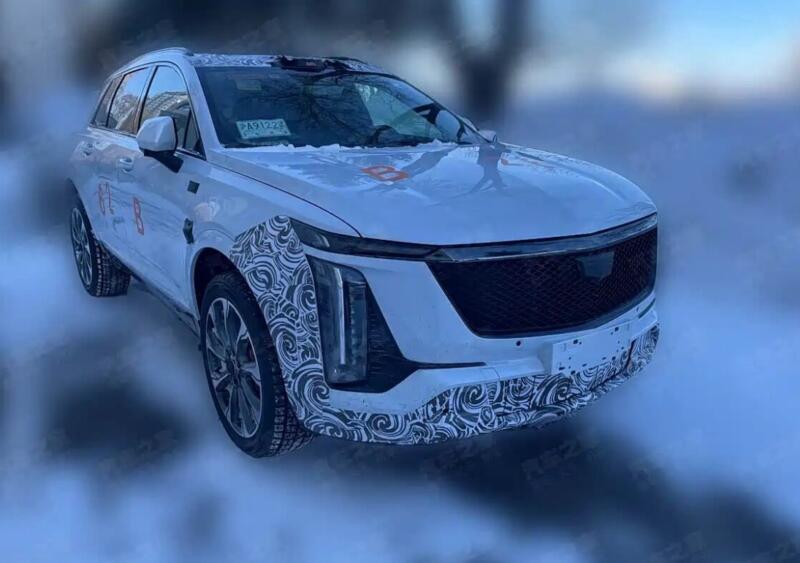 Оновлений Cadillac XT5 2026 помітили на тестах із лідаром на даху ...